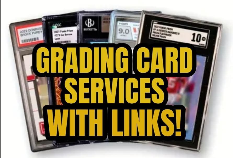 Grading Services in the World of Trading Cards – Dynamic Pro Collectors